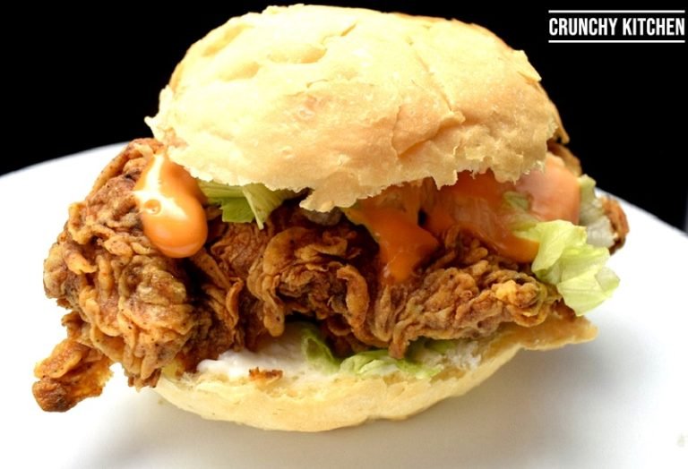 Chicken burger — Crunchy Kitchen